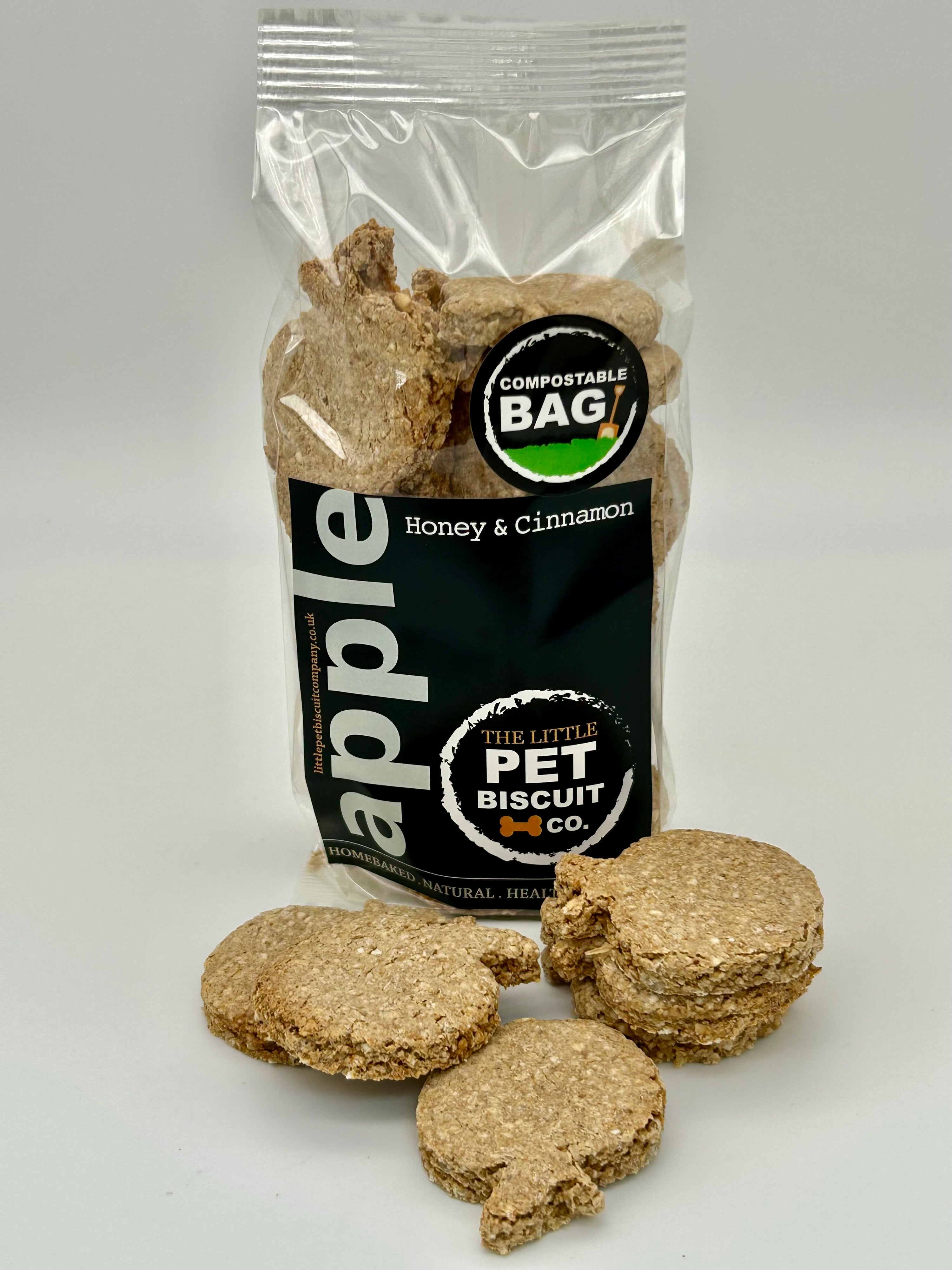 Apple Honey & Cinnamon Dog Biscuits | 100% Natural | Handmade - The ...